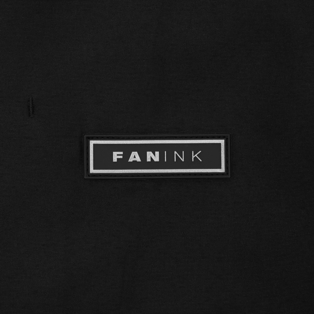 Fan Ink Trench Coat
